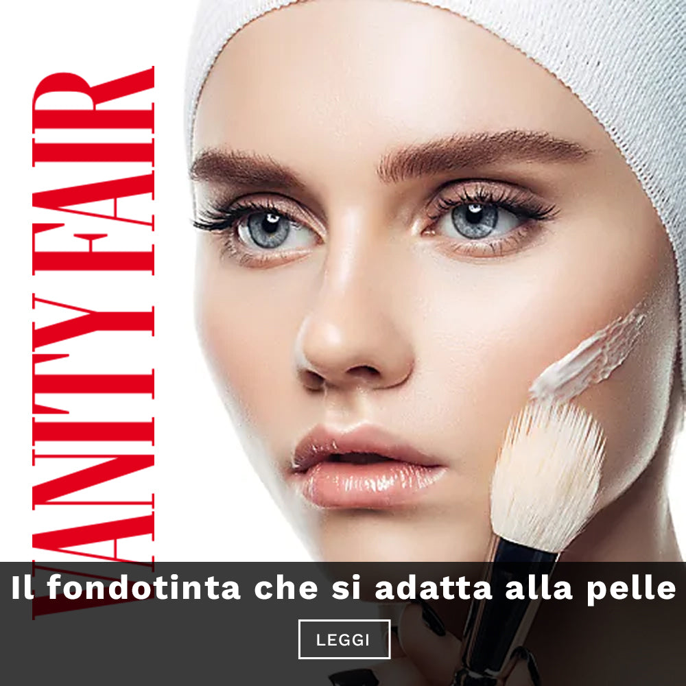 VANITY FAIR - Il Fondotinta che si adatta al colore della pelle – INFINITY COSMETICS®
